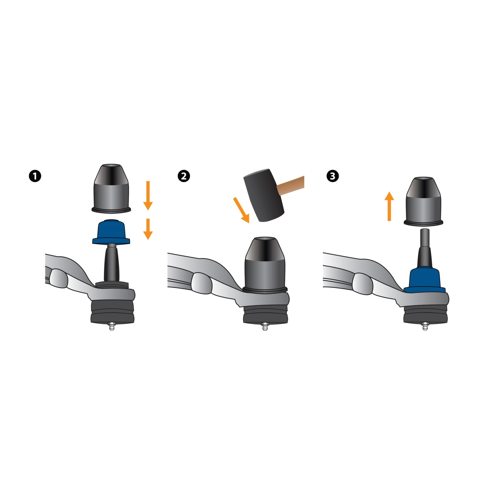 MK80012 - Ball Joint - Mevotech